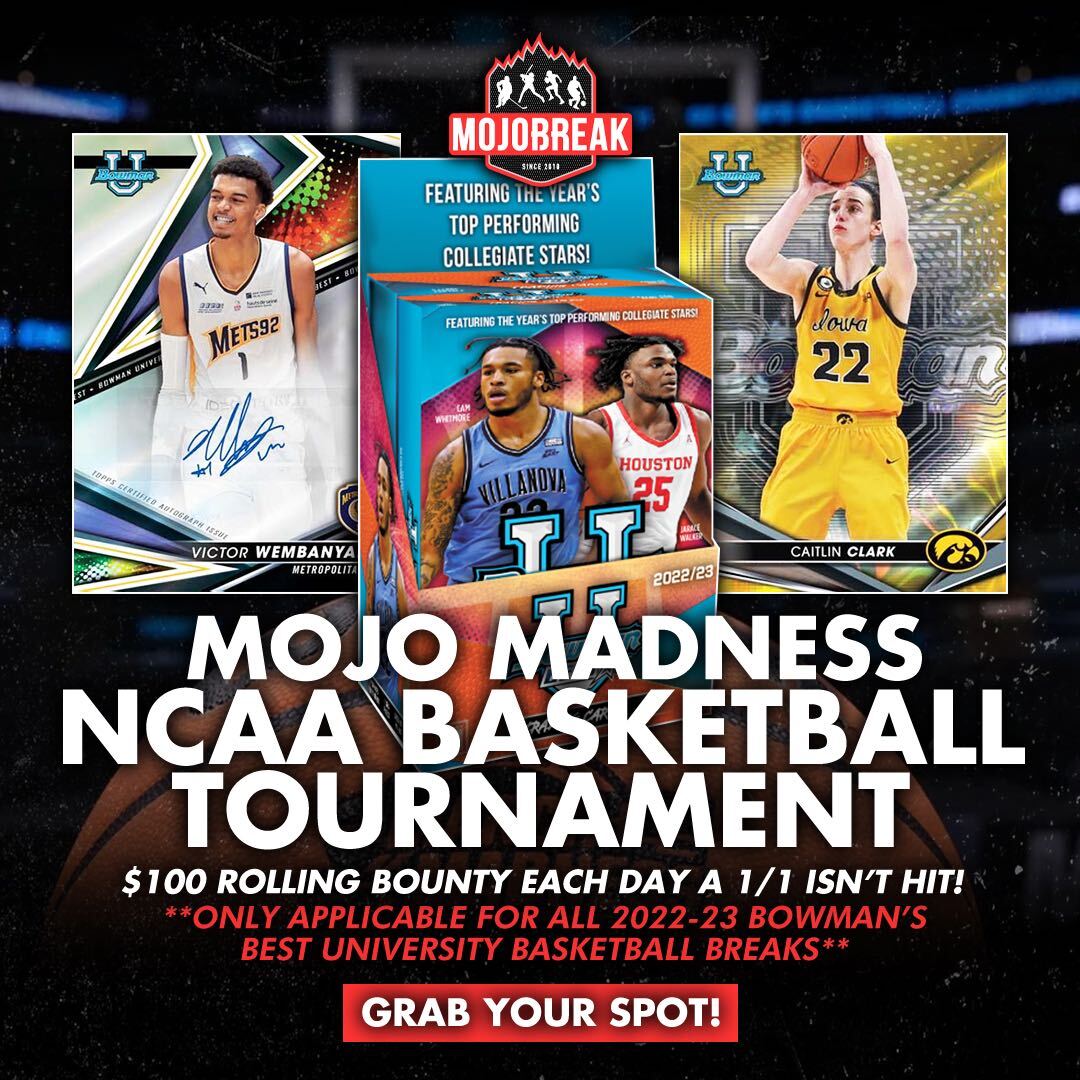 2025 Mojo Madness NCAA Basketball Tournament Bounty