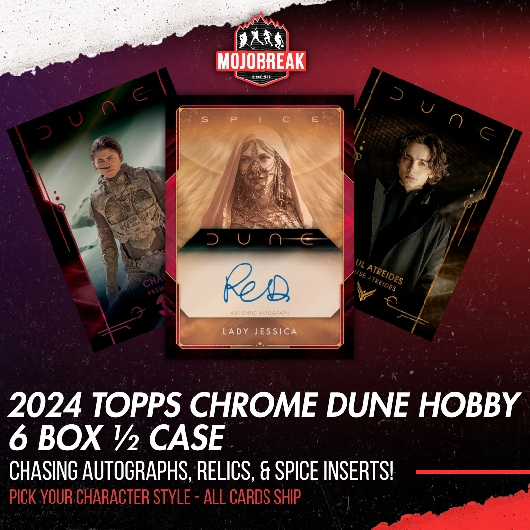 2024 Topps Chrome Dune Hobby 6 Box Half Case Pick Your Character #1 (P